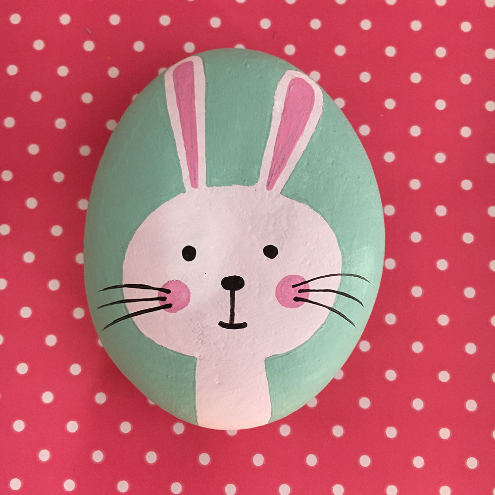 Rock Painting: Easter Bunnies – Rock Paint