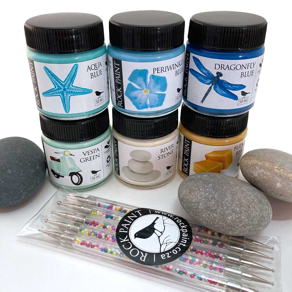 Rock Paint - Acrylic craft paint to paint onto pebbles and stones