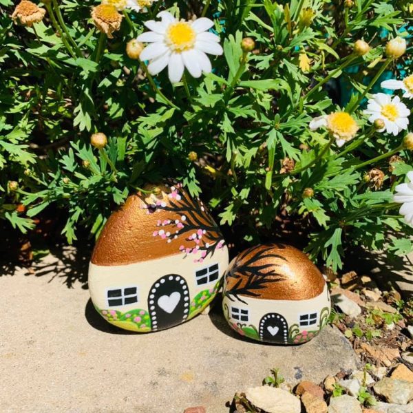 Fairy Houses - Rock Paint