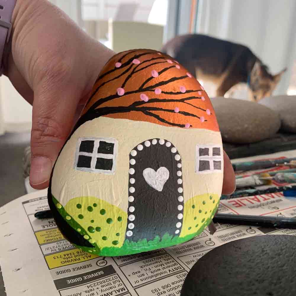 Fairy House - Rock Paint