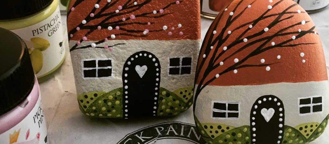 Fairy Houses – Rock Paint